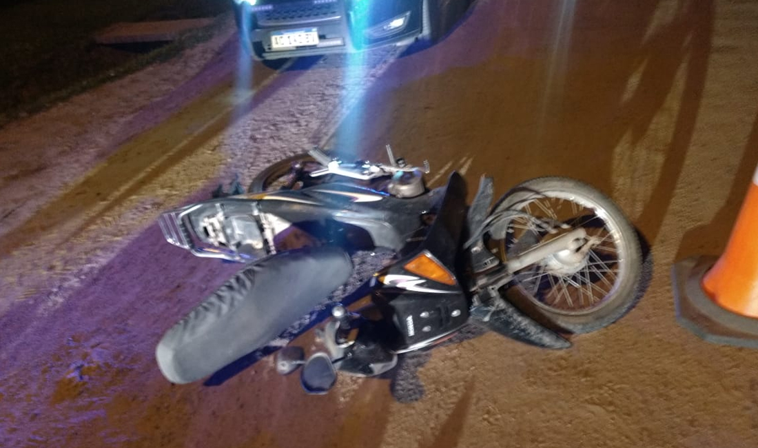 Porrazo en moto » Reconquista.com.ar