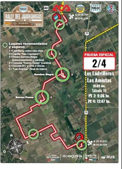 La mejor ubicación para ver el Rally. Conocé los recorridos y elegí tu ...