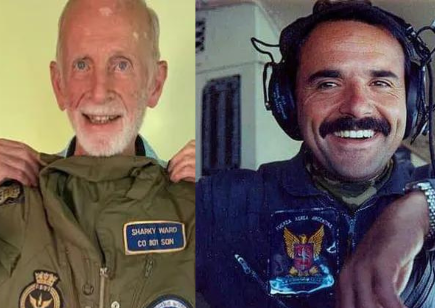 Falleció Sharkey Ward, el británico que derrumbó el Hércules, piloteado ...